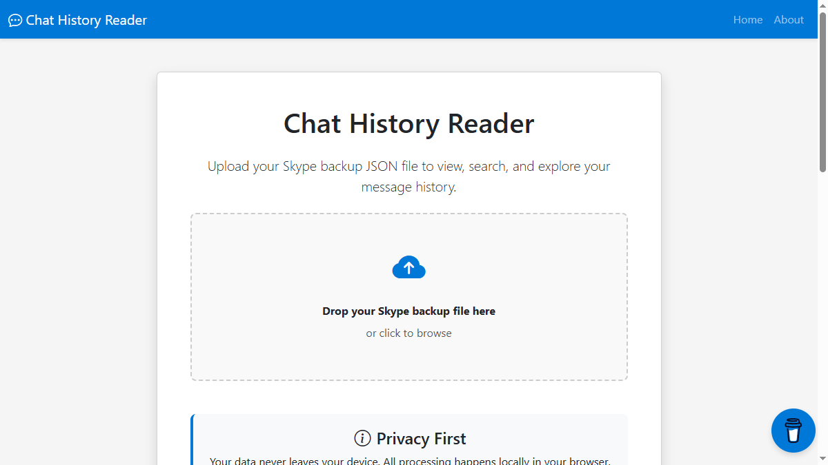 Chat History Reader